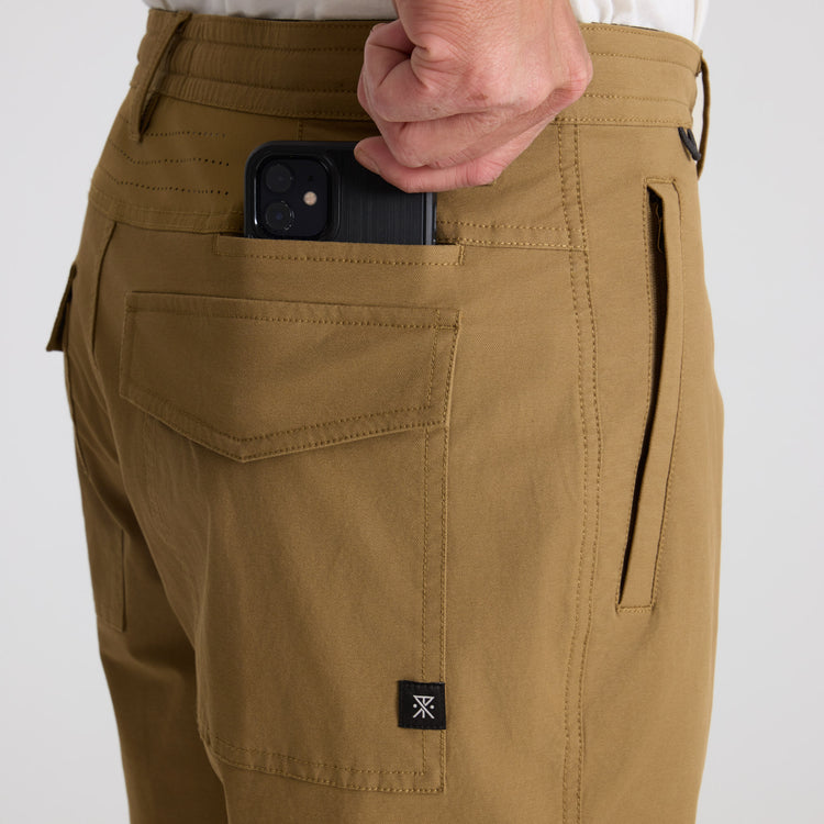 Layover Pro Traveler Short (Dark Khaki) – The Stockist Shop