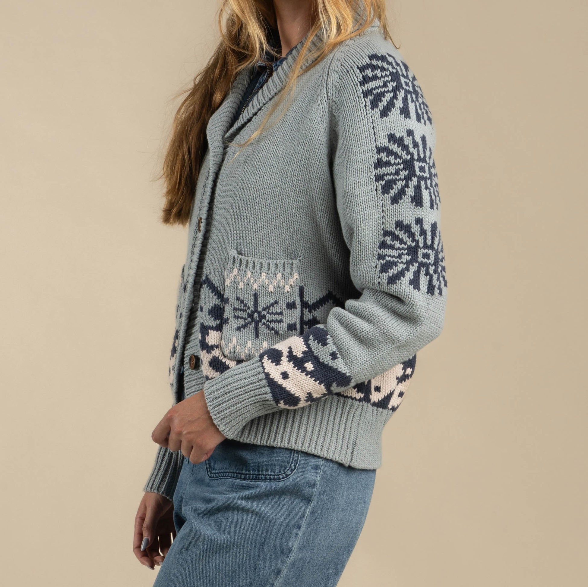 Cimarron Cardigan (Eastern Sky) – The Stockist Shop